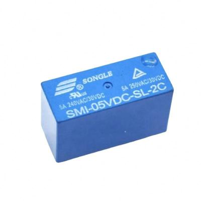 China Hot selling Power Relays SMI-05VDC-SL-2C 5V 5A 250VAC/30VDC 8pin DIP Relay for sale