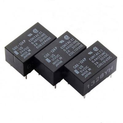 China Hot selling relays G6E-134P-US-5VDC G6E-134P-US-12VDC G6E-134P-US-24VDC 5pin DIP Power relay for sale