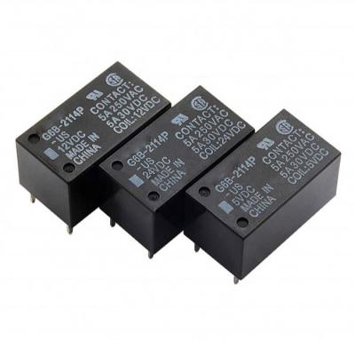 China Hot selling relays G6B-2114P-US-5VDC G6B-2114P-US-12VDC G6B-2114P-US-24VDC 4pin DIP original for sale
