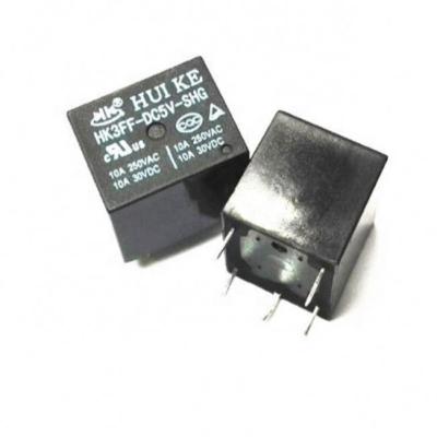 China Hot selling HK3FF-DC5V-SHG 5V 5 PIN Relays DIP A set of switching relays for sale