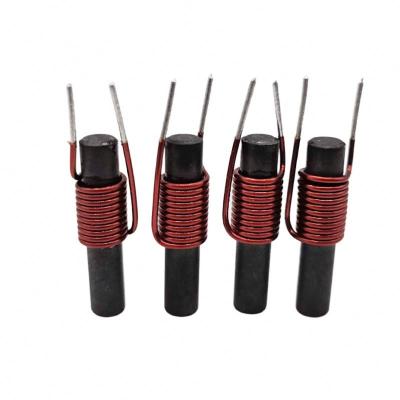 China Antenna Ferrite Rod Core Coil Inductor Soft Nizn Ferrite Coil for Magnetic Core Antenna for sale
