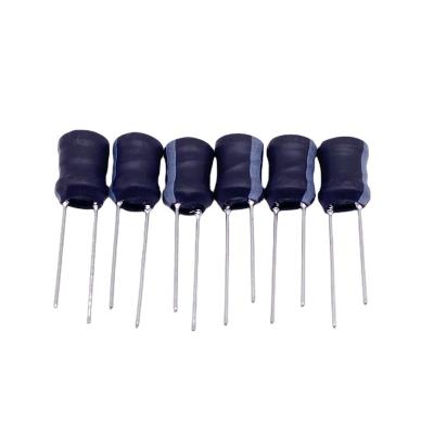 China Radial 1mh inductor ferrite drum core power inductor choke leaded coil for sale