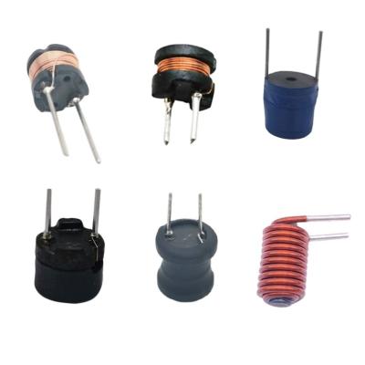 China 2 pins 3 pins toroidal 1mh inductor through hole drum core inductor for power for sale
