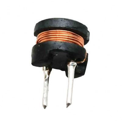 China 8x10mm 82uh Power Pin Inductors And Power Choke Coils Drum Ferrite Core for sale