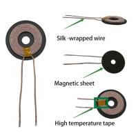 China Customized Copper Wire Wireless Charging Coil For Automotive Electronics for sale