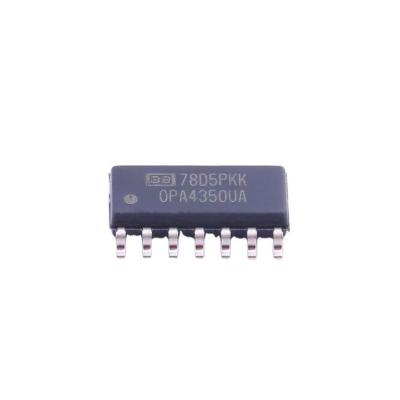 China OPA4350 Linear Amplifier SOIC-14 OPA4350UA Integrated Circuit IC Chip In Stock for sale