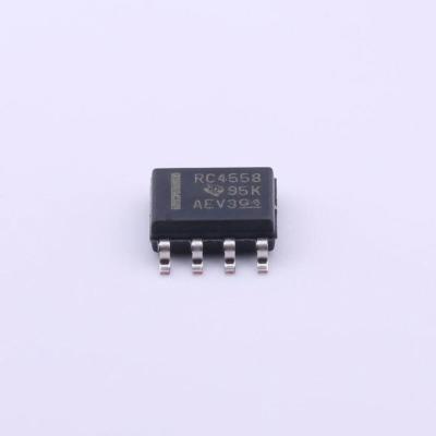 중국 RC4558 선형 증폭기 SOIC-8 RC4558DR 통합 회로 IC 칩 재고 판매용