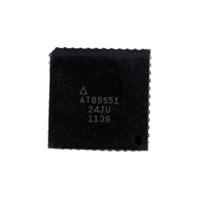 中国 AT89S51-24JU AT89S51 89S51 新しいオリジナルのPLCC44マイクロコントローラチップ AT89S51-24JU 販売のため