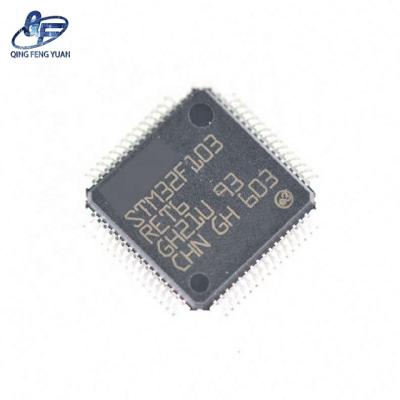 중국 Lqfp-64 MCU 512K 플래시 IC 칩 32비트 마이크로 컨트롤러 STM32F103RET6 판매용