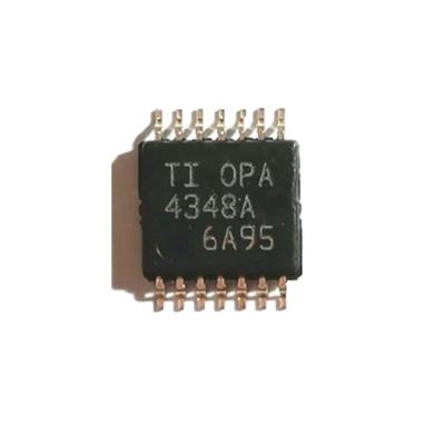 Китай OPA4348A OPA4348 4348A 4348 Новый и оригинальный операционный усилитель TSSOP14 OPA4348A продается