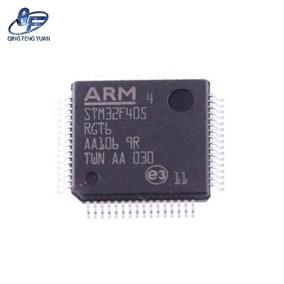 중국 새 오리지널 STM32F405 STM32F4 LQFP-64 코르텍스-M4 168Mhz MCU 1MB 32비트 마이크로 컨트롤러 IC STM32F405RGT6 판매용