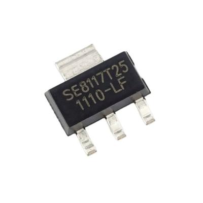 Китай SE8117T25-LF-2.5V SE8117T25-LF SE8117T25 SE8117 Новый оригинальный SOT223 регулятор жидких кристаллов SE8117T25-LF-2.5V продается