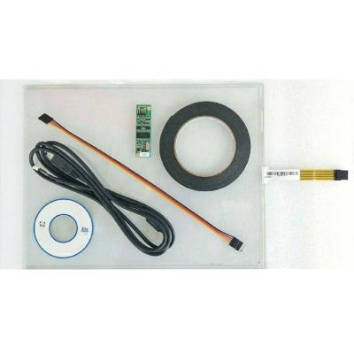 China 5 draden 4: 3 computer display USB interface set 19 inch resistief touchscreen paneel nieuwe en originele elektronische componenten Te koop