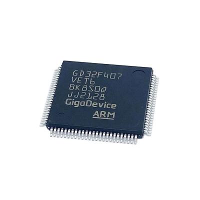 Chine Les puces IC MCU GD32F407RET6 LQFP144/LQFP64/LQFP100 pour voiture/médecine/horloge/drone à vendre