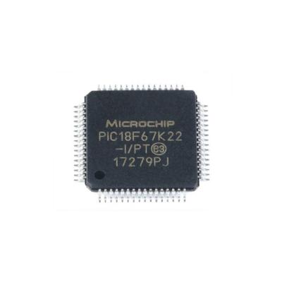 China Mikrocontroller IC-Chips mcu PIC18F67K22-I/PT pic18f TQFP64 Einmaliges BOM-Service Integrierte Schaltungen Elektronische Komponente zu verkaufen