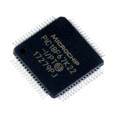 China Neue Original in Lager Elektronische Komponenten Integrierte Schaltung IC MCU 8BIT 128KB FLASH 64TQFP PIC18F67K22-I/PT zu verkaufen