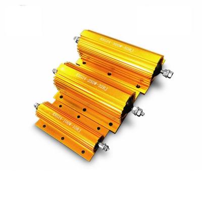 Cina 100W 200W 300W 5R Fabbricazione Vendere alluminio alloggiato Fornitore Resistore oro alluminio in vendita