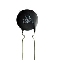 China Negative Temperature Coefficient Black NTC Thermistor 2.5D-15 For Free Samples for sale