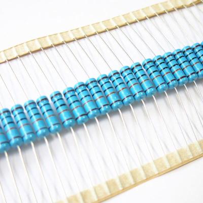 Cina 1W Fuse Resistor Metal 1K Ohm 1 Watt Metal Film Resistor Per TV in vendita