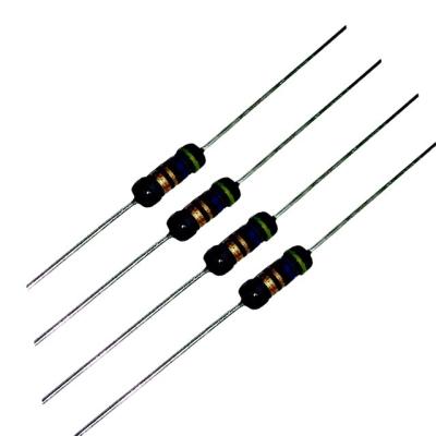 China KNP 0.25W 2.2 ohm resistor 2 color code for sale