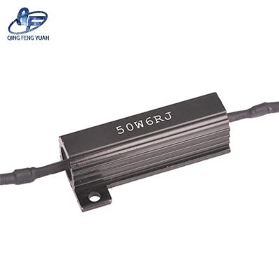China Aluminium resistor 50 Watt 6 ohm for 12/24V car LED light ballast, Led light resistor for sale