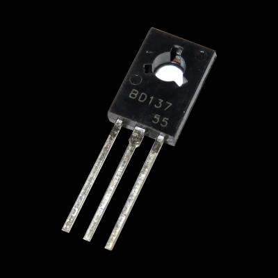 China Integrated Circuits IC BD137 TO-126 1.5A 60V NPN Transistor Changdian/Changjing Original for sale