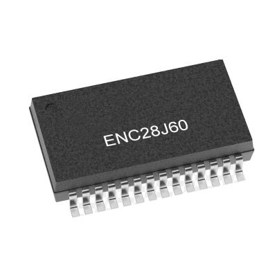 China New Original Electronic Components ENC28J60T/SS Microchip Integrated Circits One-Stop Electronic Accessories Package SSOP-28-208mil for sale