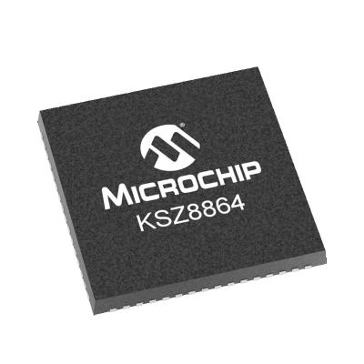中国 新しいオリジナル電子部品 KSZ8864CNXC-TR マイクロチップ 集積回路 ワンストップ電子アクセサリー イーサネットトランシーバー 販売のため