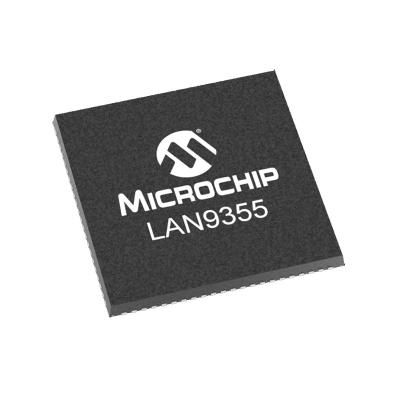 China American Microchip Integrated Circuits LAN9355T/ML Brand New Original Electronic Components Package QFN-88-EP(12x12) Monitor and Reset Ethernet Controller for sale