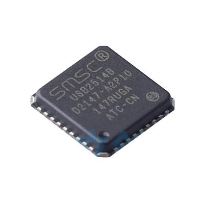 China American Microchip Integrated Circuits USB2514B-AEZC Brand New Original Electronic Components Package  Monitor and Reset Ethernet Controller for sale