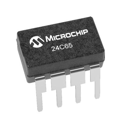China American Microchip Integrated Circuits 24C65/P Brand New Original Electronic Components Package  Monitor and Reset Ethernet Controller for sale