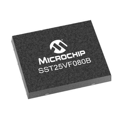 China American Microchip Integrated Circuits SST25VF080B-50-4C-QAF-T Brand New Original Electronic Components Package  Monitor and Reset Ethernet Controller for sale