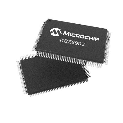 China American Microchip Integrated Circuits KSZ8993M-TR Brand New Original Electronic Components Package  Monitor and Reset Ethernet Controller for sale