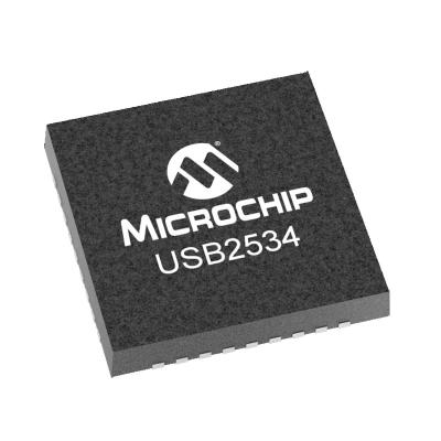 China American Microchip Integrated Circuits USB2534-1051AEN Brand New Original Electronic Components Package DFN-6-EP(1.6x1.6) Monitor and Reset Chip MOSFET for sale