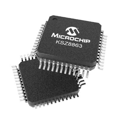 China American Microchip Integrated Circuits KSZ8863RLL Brand New Original Electronic Components Package DFN-6-EP(1.6x1.6) Monitor and Reset Chip MOSFET for sale