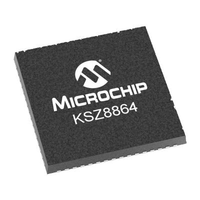 China American Microchip Integrated Circuits KSZ8864CNXCA-TR Brand New Original Electronic Components Package DFN-6-EP(1.6x1.6) Monitor and Reset Chip MOSFET for sale