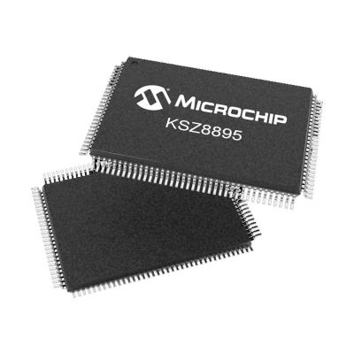 China American Microchip Integrated Circuits KSZ8895MQXC-TR Brand New Original Electronic Components Package DFN-6-EP(1.6x1.6) Monitor and Reset Chip MOSFET for sale