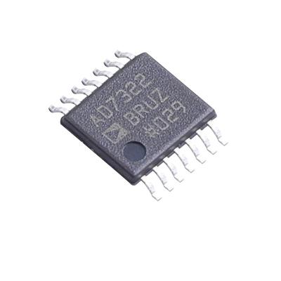 중국 새로운 정품 전자 제품 AD7322BRUZ-REEL7 전위차계 저항기 커패시터 모니터 메모리 원스톱 IC 액세서리 판매용