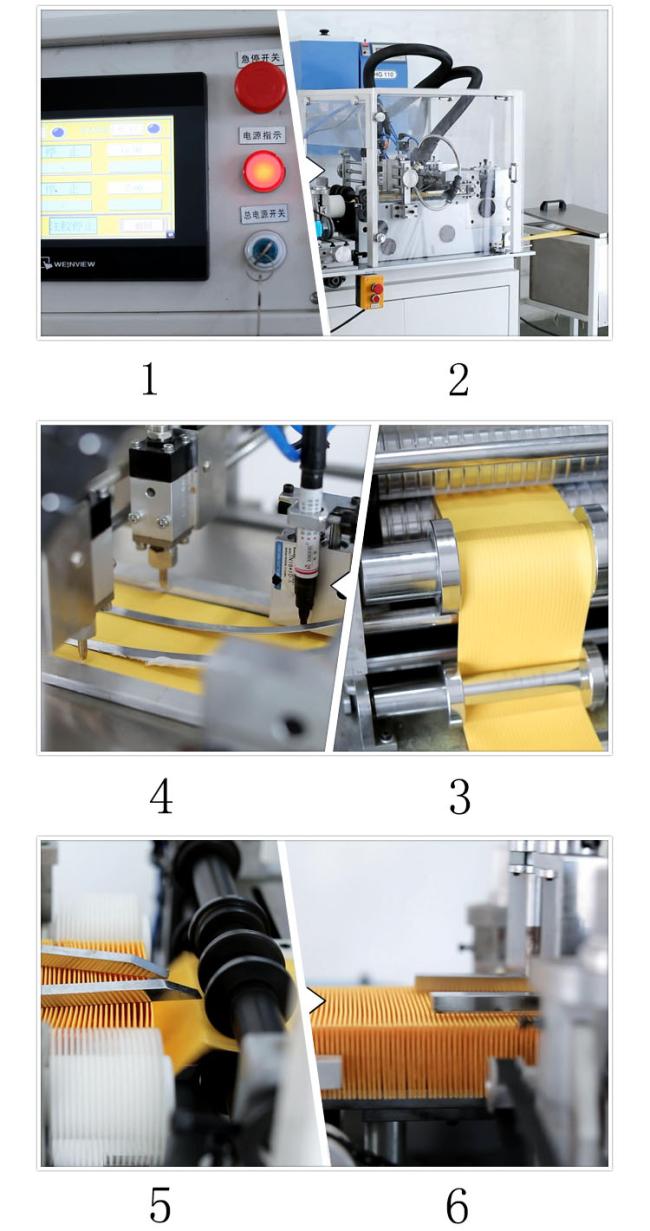 PLPG-350  Fully automatic square origami production line