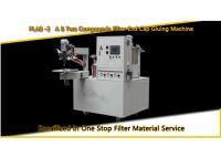 China Max OD 450 mm Filter End Cap Gluing Air Filter Making Machine for sale