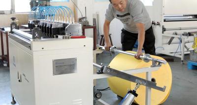 0.75kw Paper Pleating folding Machine Full Auto 2500*1300*1100mm