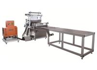 China 2×30Lines Rotary Pleating Machine Fully Automatic PP  Intermittent Gluing Production Line for sale