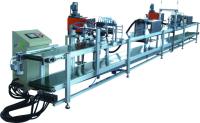 China Square Air Filter Making Machine Double Automatic Glue Injection for sale