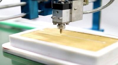 中国 6pcs/Min Knife Pleating Machine Stabilized Filter Paper Panel Air Filter Gluing 販売のため