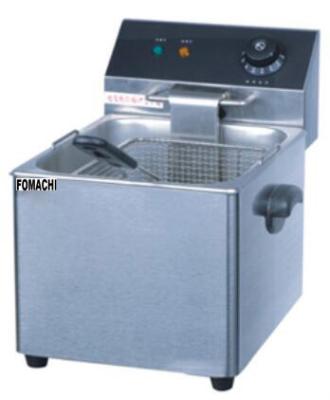 China Electric Fryer Table Top 1 Tank 1 Basket  11 Liter Commercial Electric Fryer FMX-WE262D for sale
