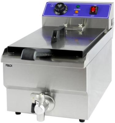 China Commercial Electric Fryer with Tap 16 Liter Stainless Steel Electric Fryer FMX-WE1256 for sale