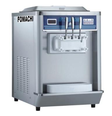 China Ice Cream Maker R404a Refrigeration S/S Body Table Top Ice Cream Freezer FMX-I187 for sale