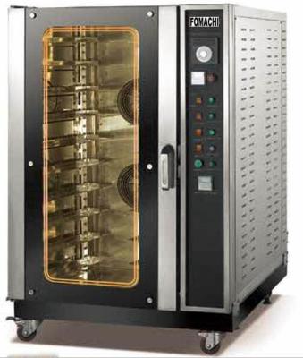 China Electric Convection Oven 10 Trays All S/S Body with Spray Function Convection Oven FMX-O228D for sale