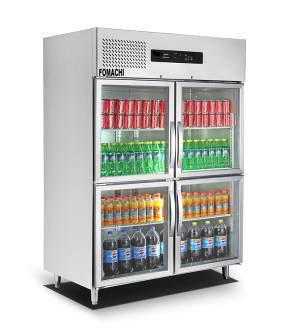 China Commercial Upright Refrigerator Glass Door R134a  Refrigeration Upright Refrigerator FMX-BC362D for sale
