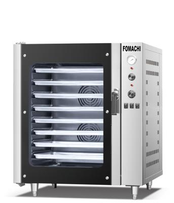 China Electric Convection Oven 8 Trays All Stainless Steel Baking Convection Oven FMX-O226B for sale